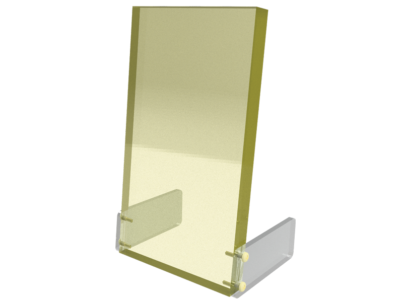 Portable Acrylic Lead Bench Shield – BriTec